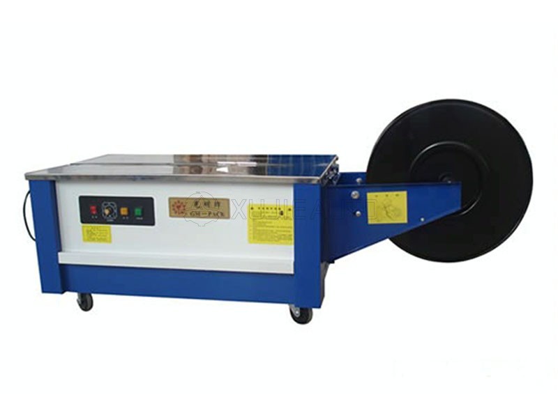 Semi-automatic plank bundling machine，Semi-automatic cardboard ...