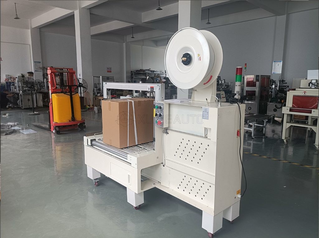 Fully automatic strapping and packing machine，Fully automatic baling ...