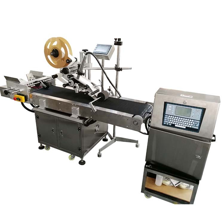 Fully automatic pagination labeling machine for unformed packaging ...